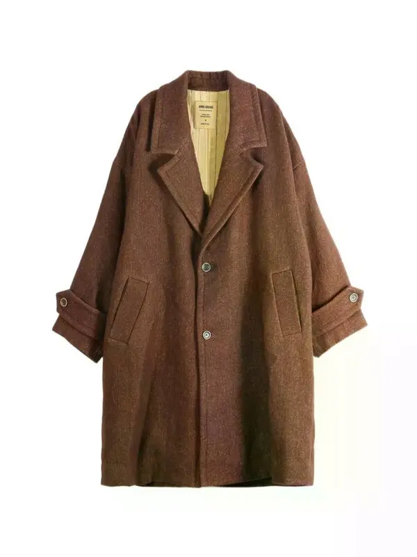 UMA WANG Oversized Notched-lapel Coat