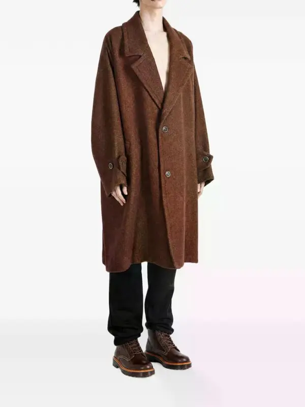 UMA WANG Oversized Notched-lapel Coat