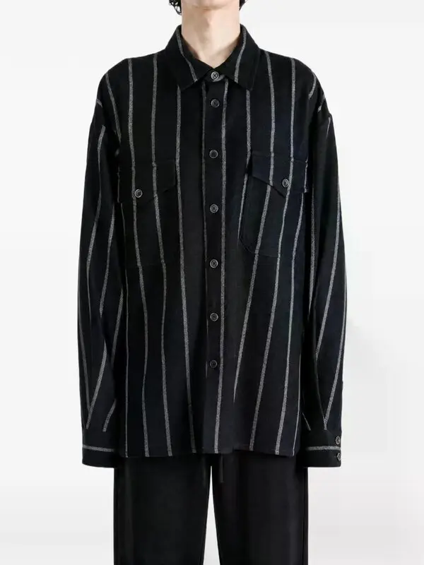 UMA WANG Vertical-stripe Shirt