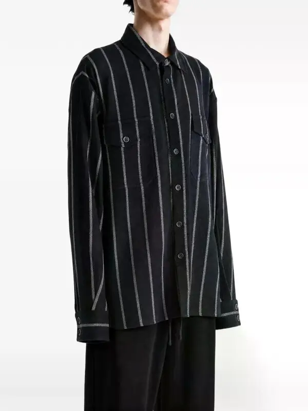 UMA WANG Vertical-stripe Shirt