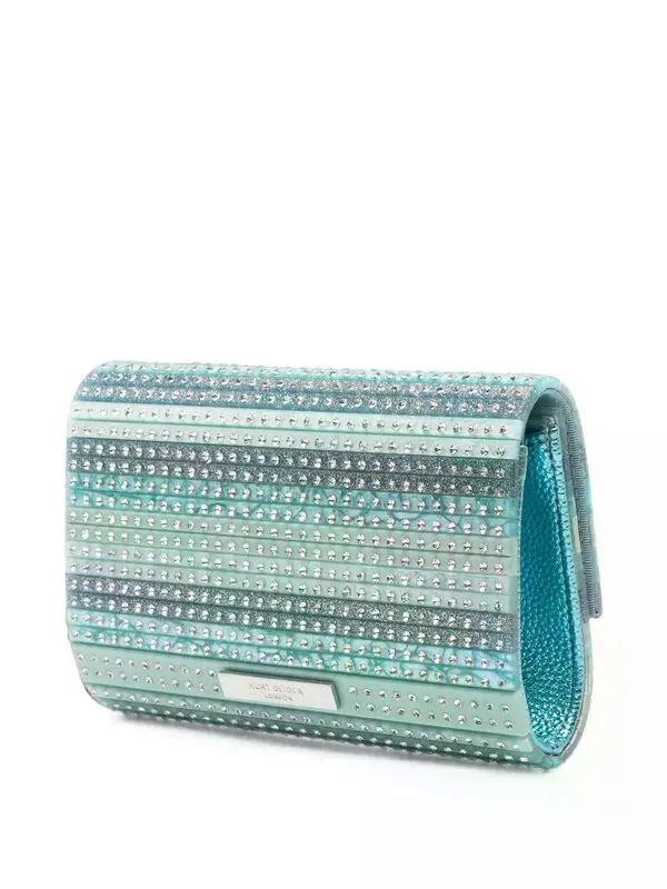 Kurt Geiger Eagle Crystal-embellished Clutch Bag