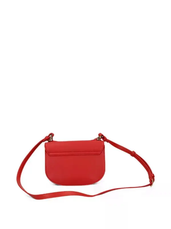 Moschino Heart-charm Chain-link Cross Body Bag - Red