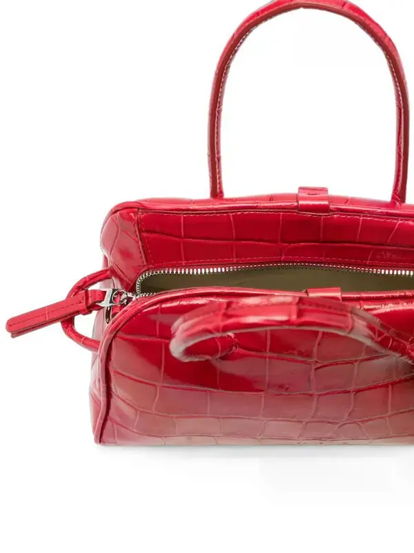 Jacquemus Croc-effect Knotted Clutch Bag