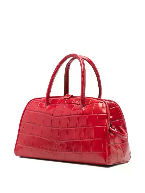 Jacquemus Croc-effect Knotted Clutch Bag