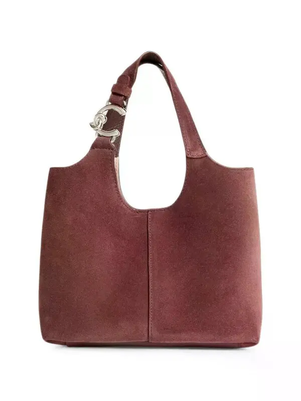 COCCINELLE Small C-easy Suede Tote Bag