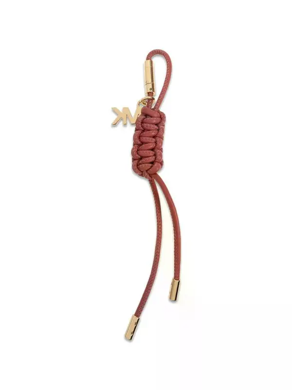 Michael Kors Knotted Logo-plaque Keychain