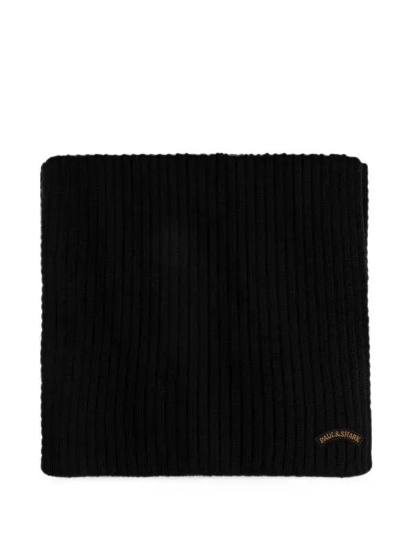 Paul & Shark Ribbed-knit Scarf