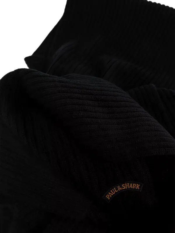 Paul & Shark Ribbed-knit Scarf