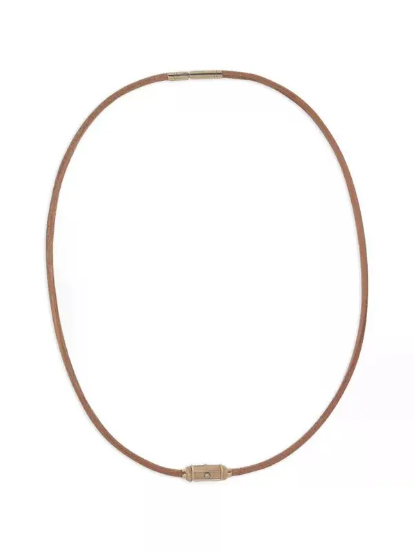 MARIE LICHTENBERG Micro Lasso Diamond Necklace - Gold