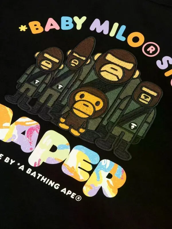 AAPE BY *A BATHING APE X Baby Milo Graphic-print T-shirt