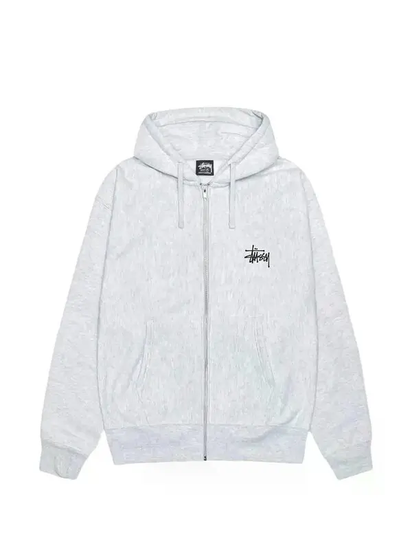 StÜssy Logo-print Zip-fastening Hoodie