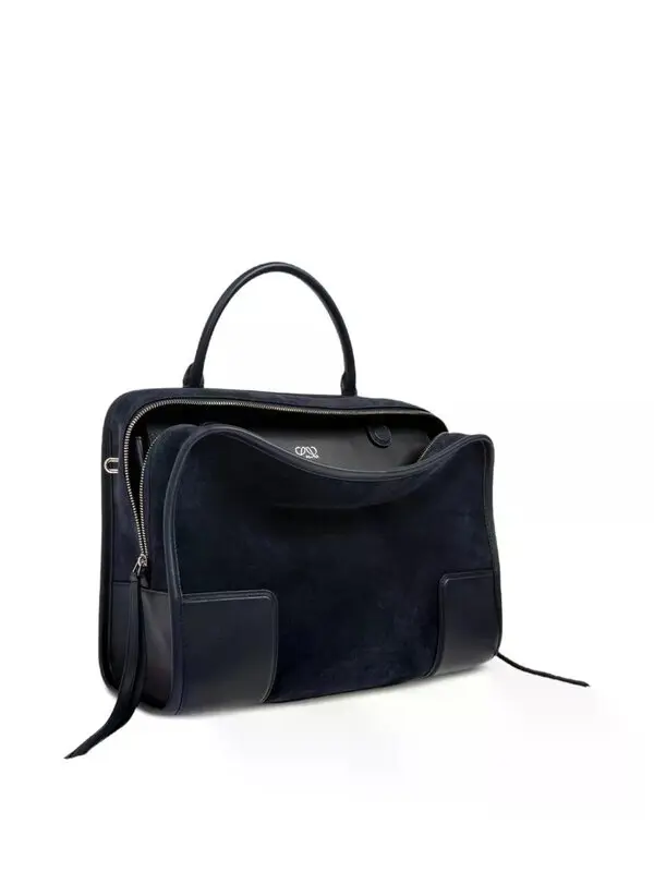 Loewe Large Amazona 180 Bag In Suede