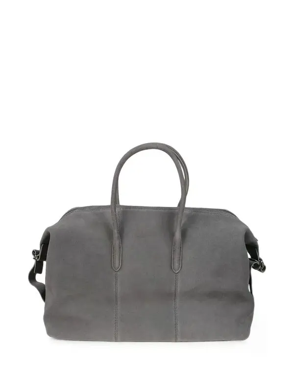Patrizia Pepe Suede-finish Logo-plaque Tote Bag