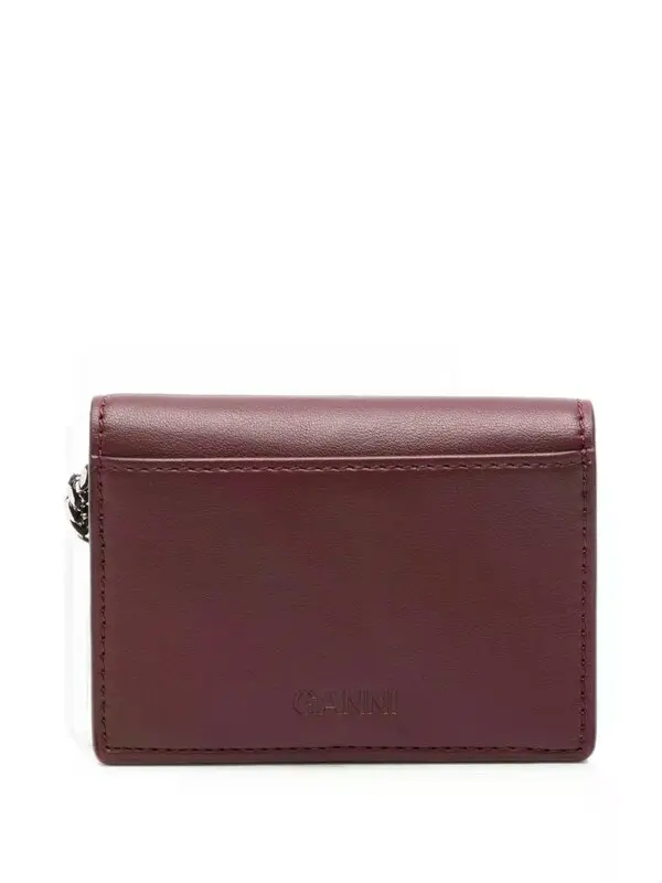 GANNI Bou Teddy Printed Card Holder
