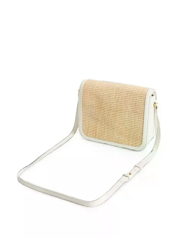 Ted Baker London Large Kkassia Woven-design Leather-trim Belt Bag - Neutrals