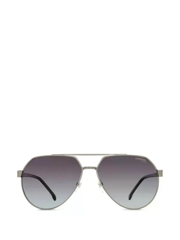 Carrera Eyewear Double-bridge Pilot Sunglasses - Silver