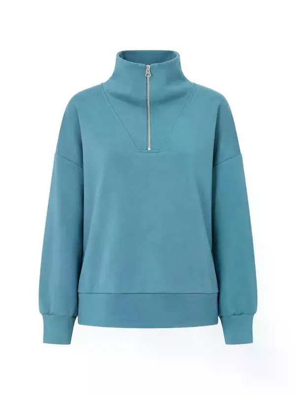Varley Hawley Half-zip Sweater - Blue