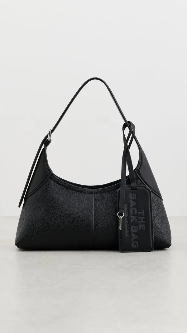 Marc Jacobs The Small Belted Sack Shoulder Bag - Black