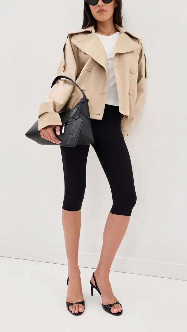 Marc Jacobs The Small Belted Sack Shoulder Bag - Black