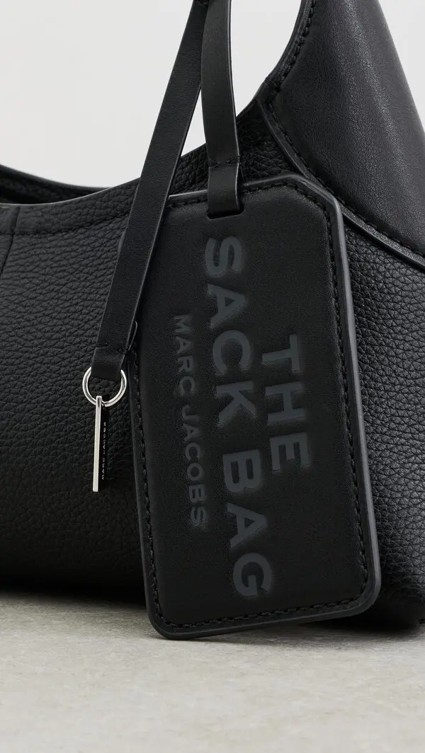 Marc Jacobs The Small Belted Sack Shoulder Bag - Black