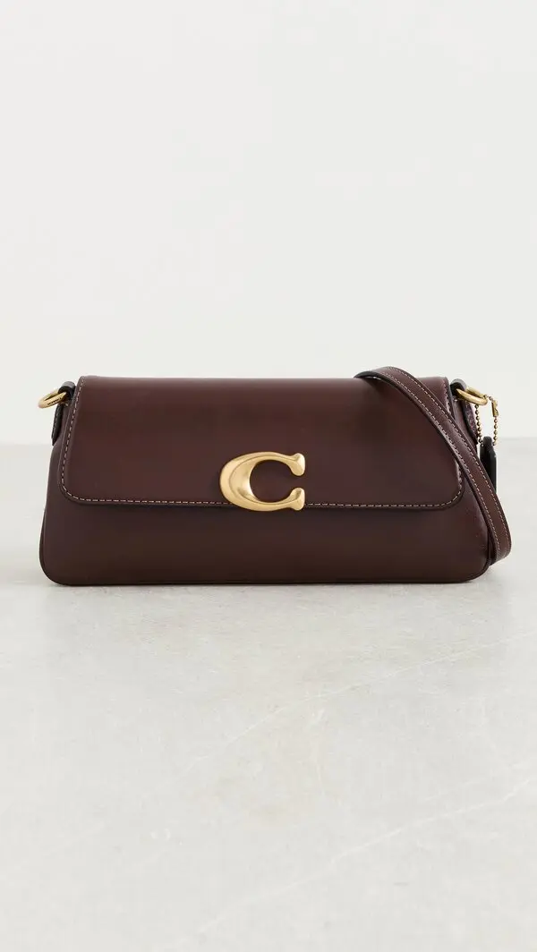 COACH Refined Calf Leather Jet Shoulder Bag