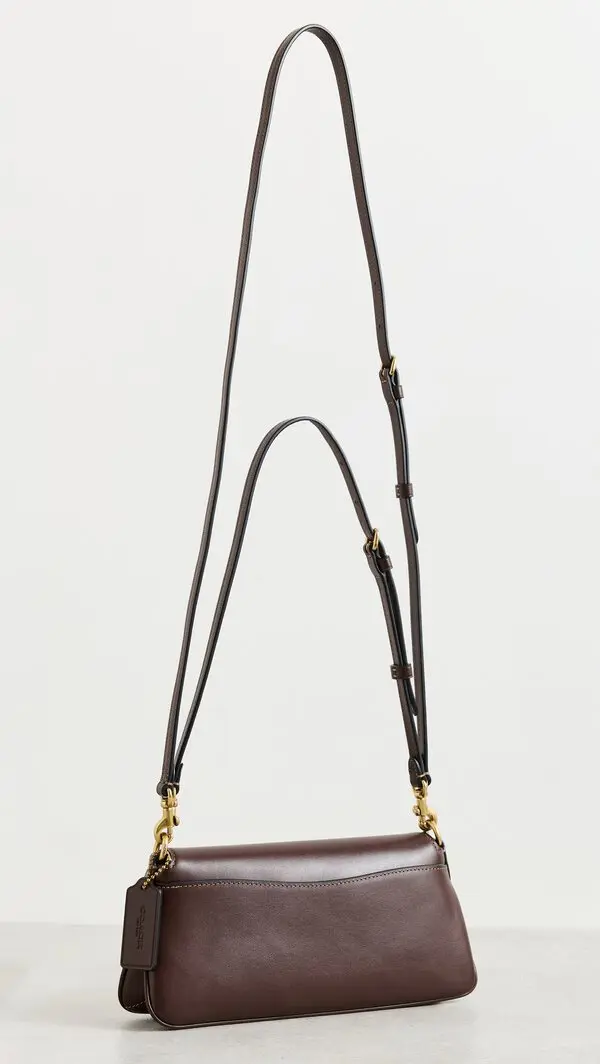 COACH Refined Calf Leather Jet Shoulder Bag