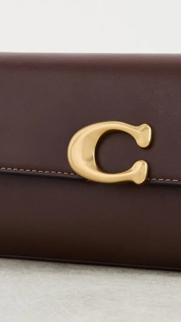 COACH Refined Calf Leather Jet Shoulder Bag