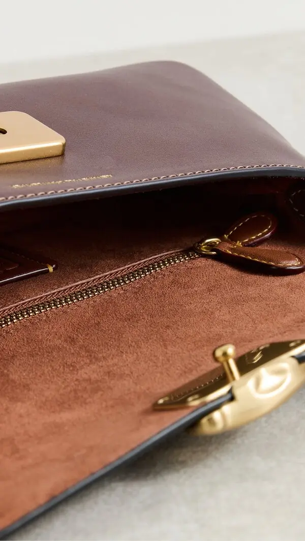 COACH Refined Calf Leather Jet Shoulder Bag