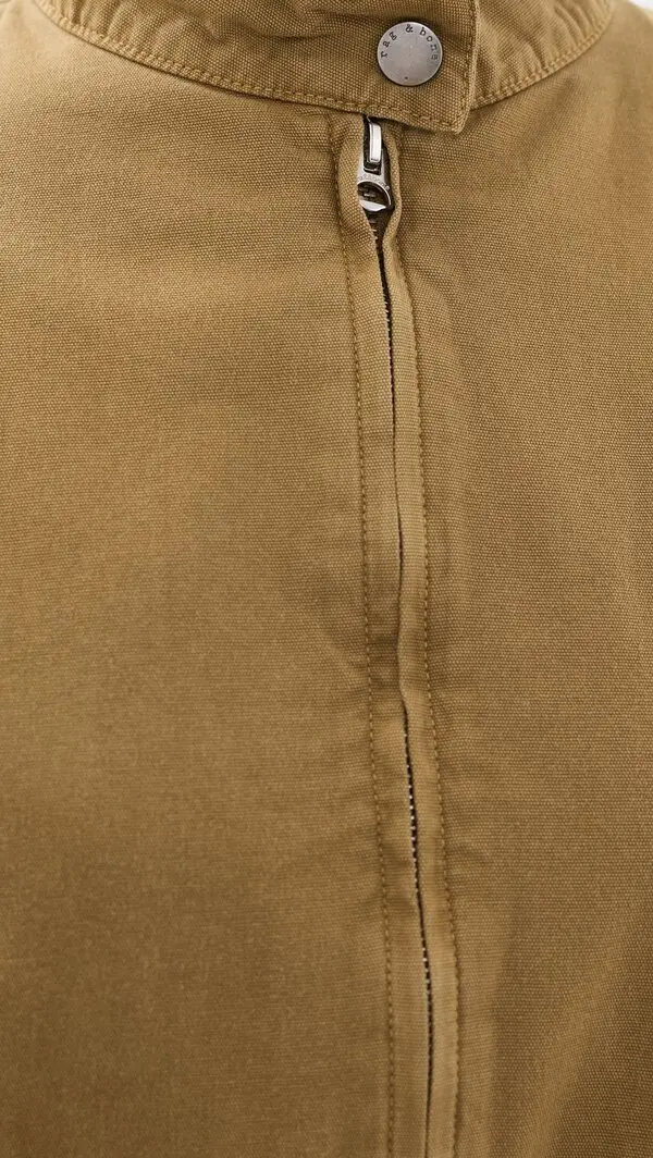 Rag & Bone Eliza Canvas Bomber Jacket