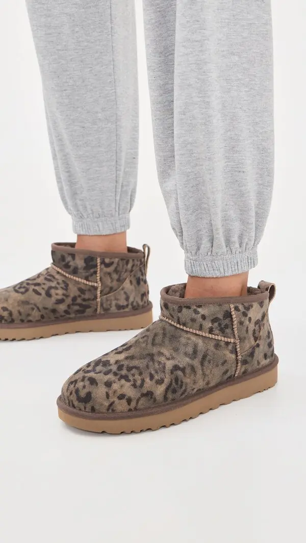 UGG Classic Ultra Mini Spotted Boots