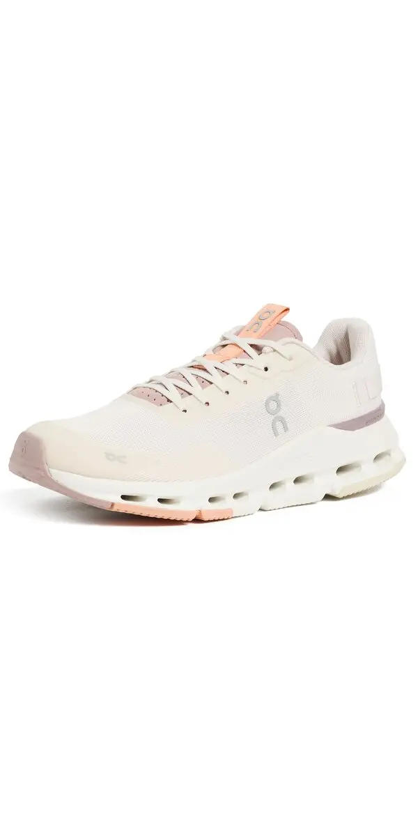On Cloudnova Form 2 Sneakers - Oyster/ivory