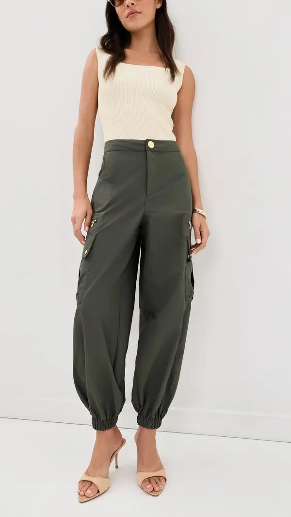 L'Agence Greer Balloon Cargo Jogger Pants