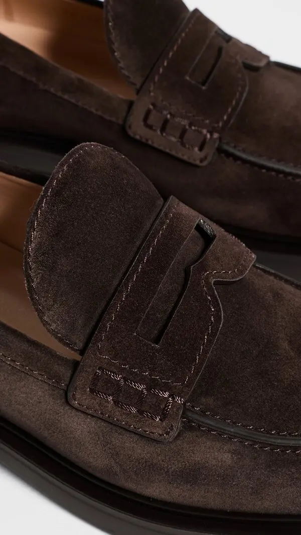 GIANVITO ROSSI Suede Loafers