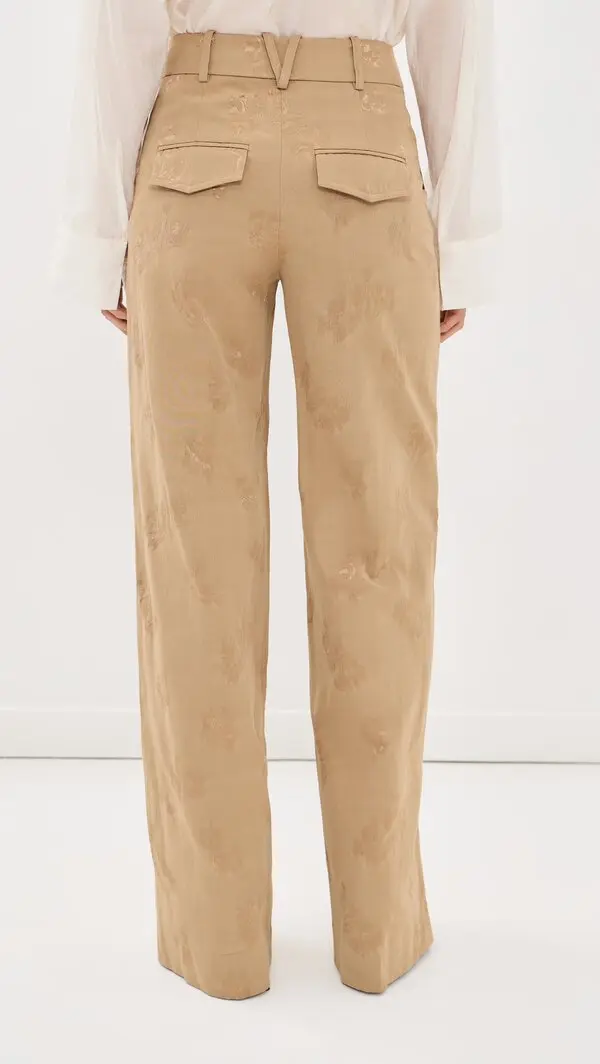 Veronica Beard Cole Wide Leg Trousers