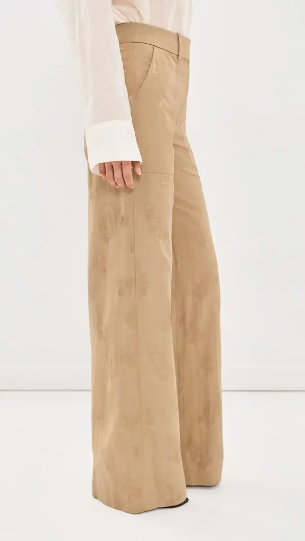 Veronica Beard Cole Wide Leg Trousers