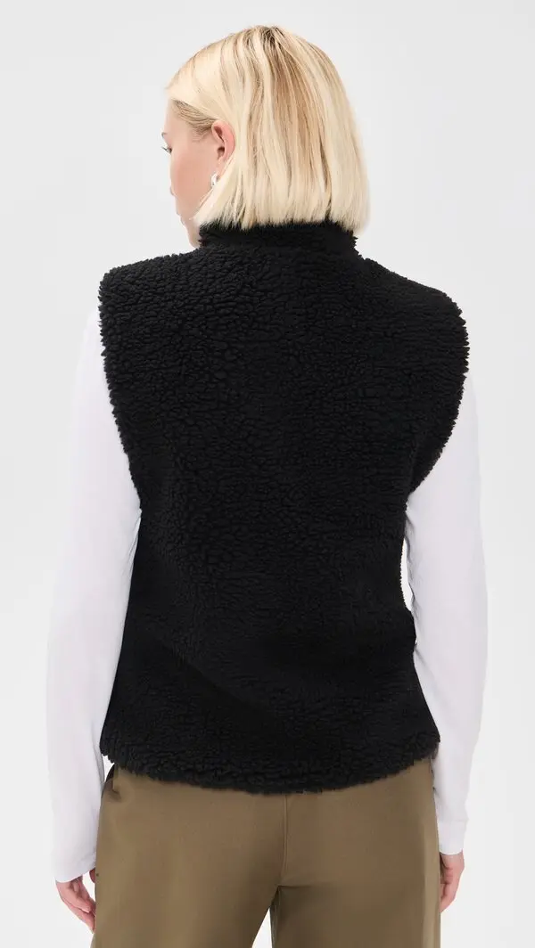 THE LULO PROJECT Amparo Faux Fur Vest