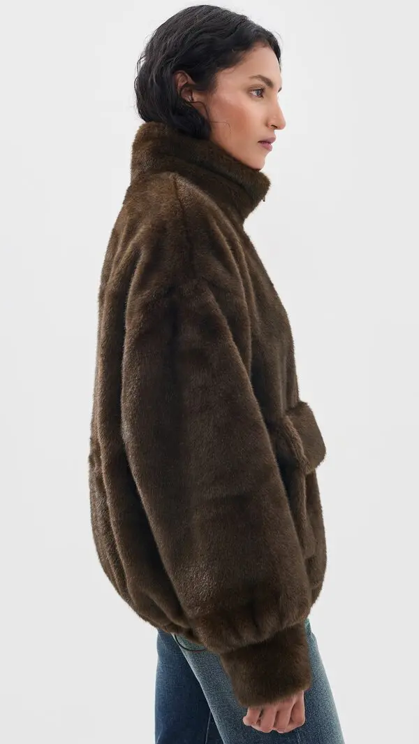Source Unknown Zvika Faux Fur Anorak