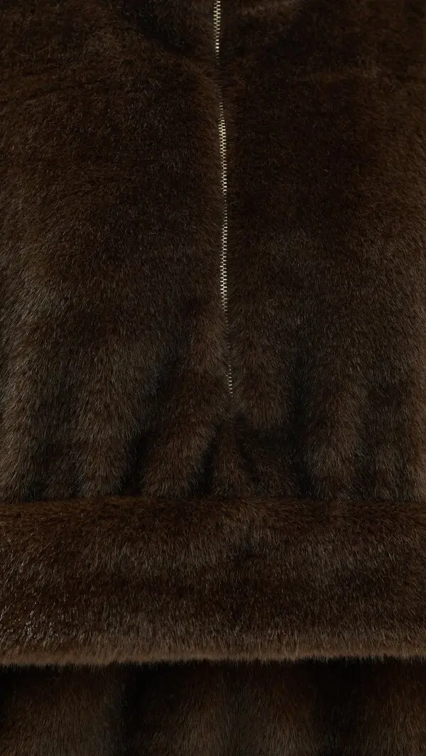 Source Unknown Zvika Faux Fur Anorak