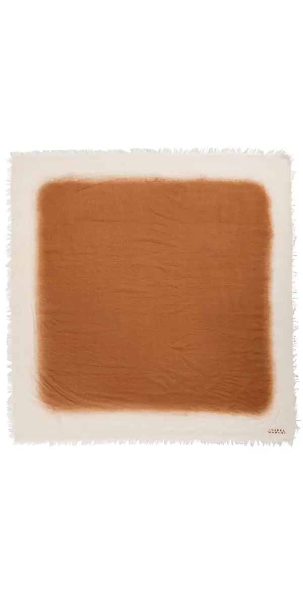 Isabel Marant Étoile Alecia Cashmere Wool Scarf - Caramel