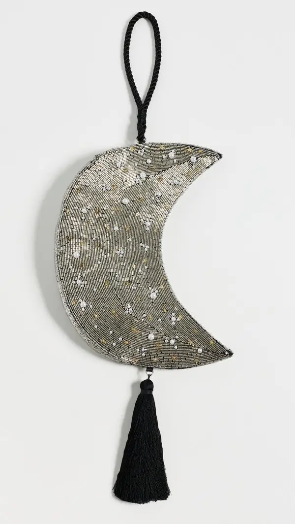 SIMONMILLER Beaded Crescent Wristlet