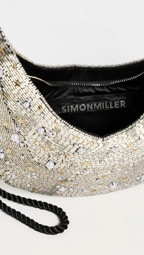 SIMONMILLER Beaded Crescent Wristlet