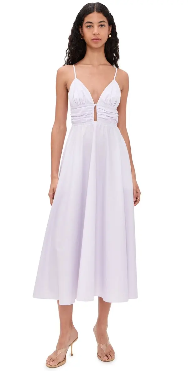 HEVRON Darcy Dress - Thistle Stripe