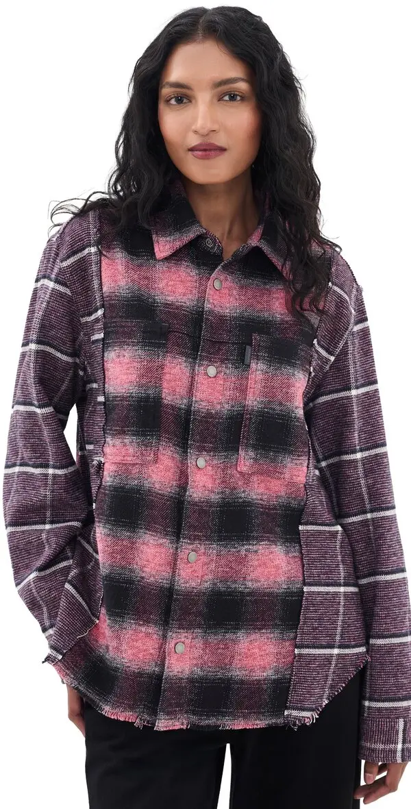 HAIKURE Arno Button Down Shirt - Double Check