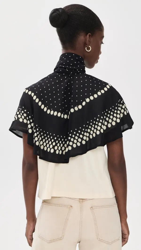 Sea Elly Polka Print Cape T-shirt