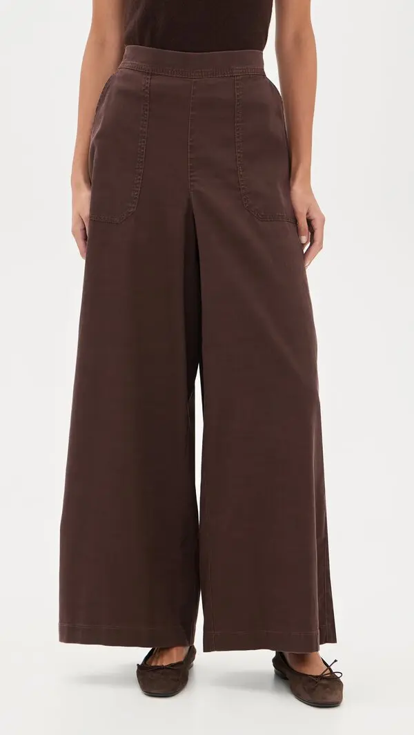 Splendid Angie Texture Slubbed Pants