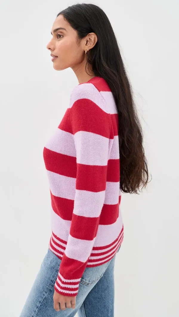Barbour Woodhouse Striped Knit Sweater
