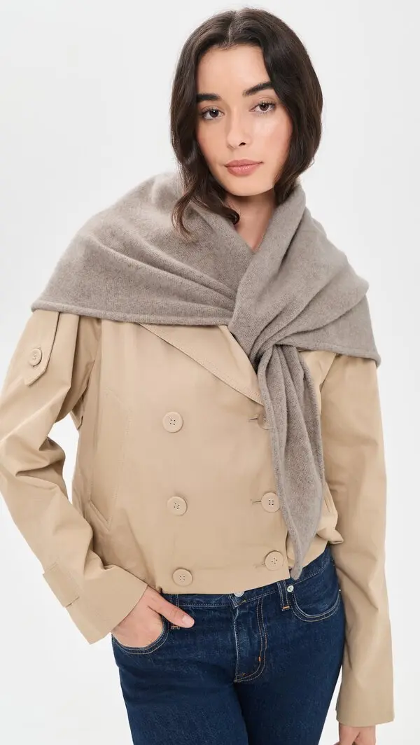 Rag & Bone Kristie Triangle Shawl
