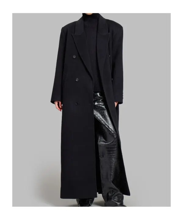 THE FRANKIE SHOP Gaia Double Breasted Coat