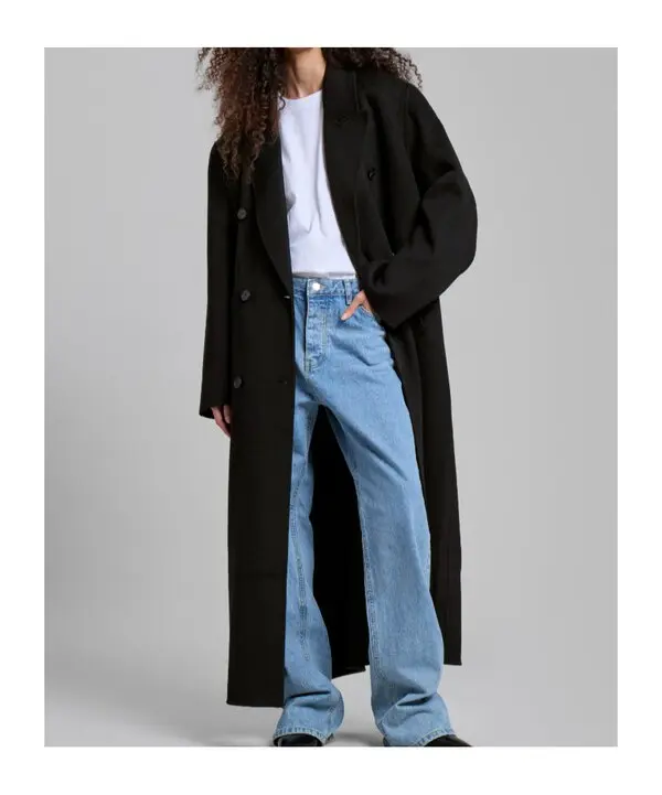 THE FRANKIE SHOP Gaia Double Breasted Coat
