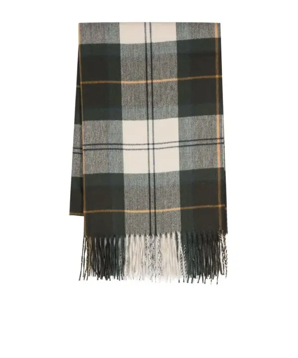 Barbour London Checkered Scarf - Gray